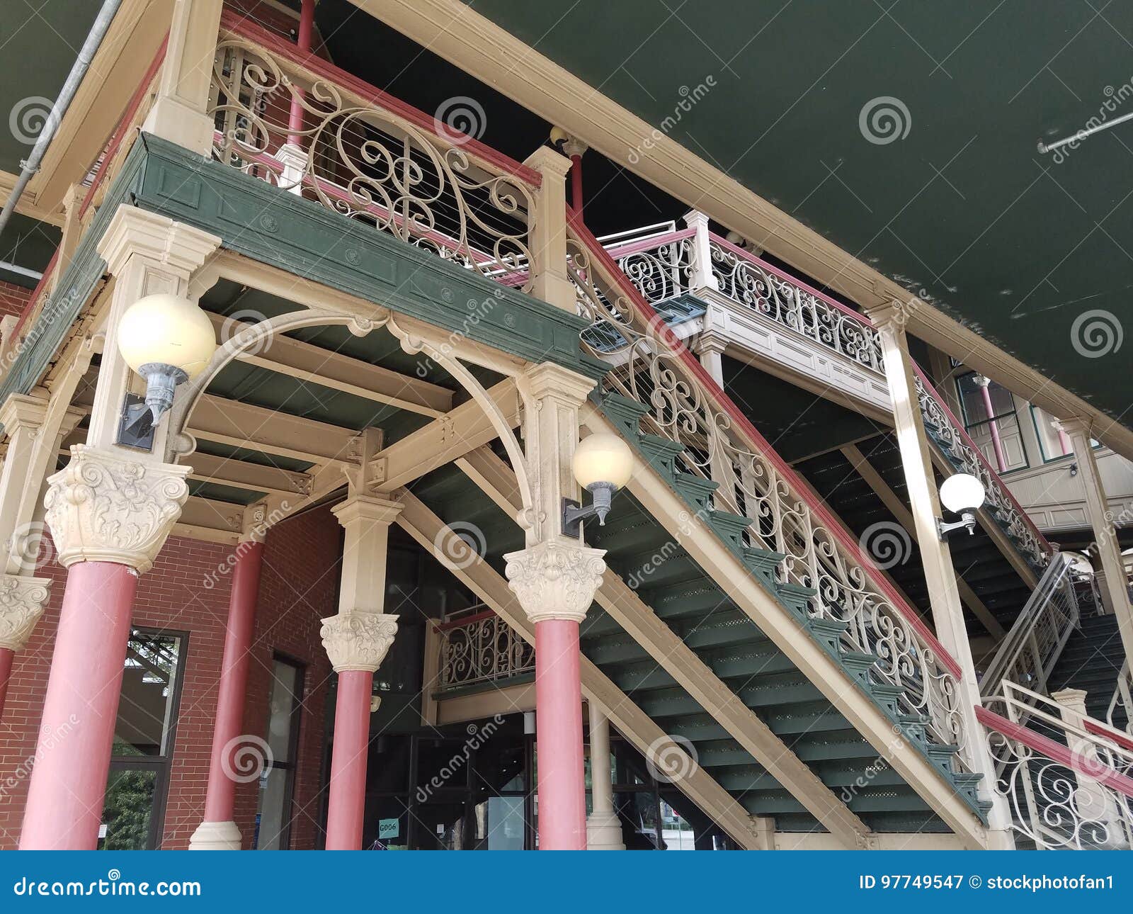 Columns And Stairs Royalty-Free Stock Photography | CartoonDealer.com ...