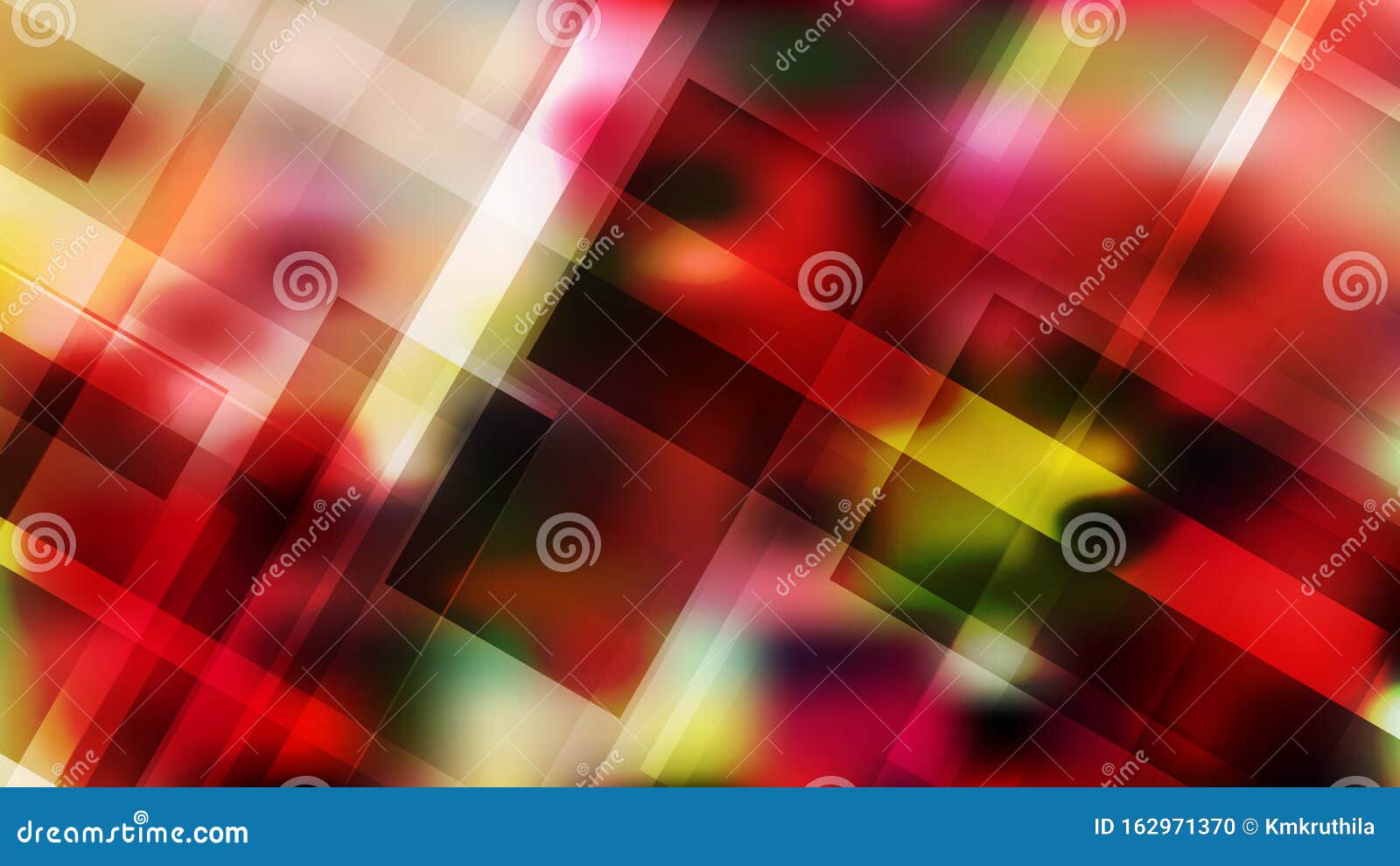 Red and Green Geometric Abstract Background Stock Vector - Illustration ...