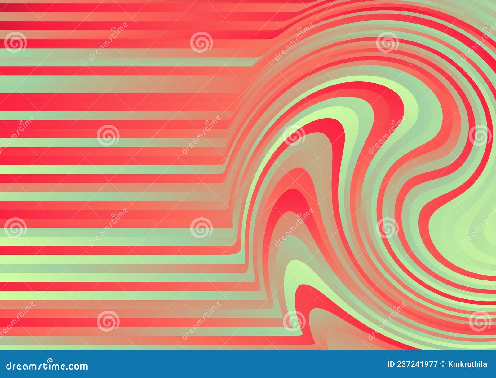 Red and Green Gradient Ripple Lines Background Vector Graphic Beautiful ...