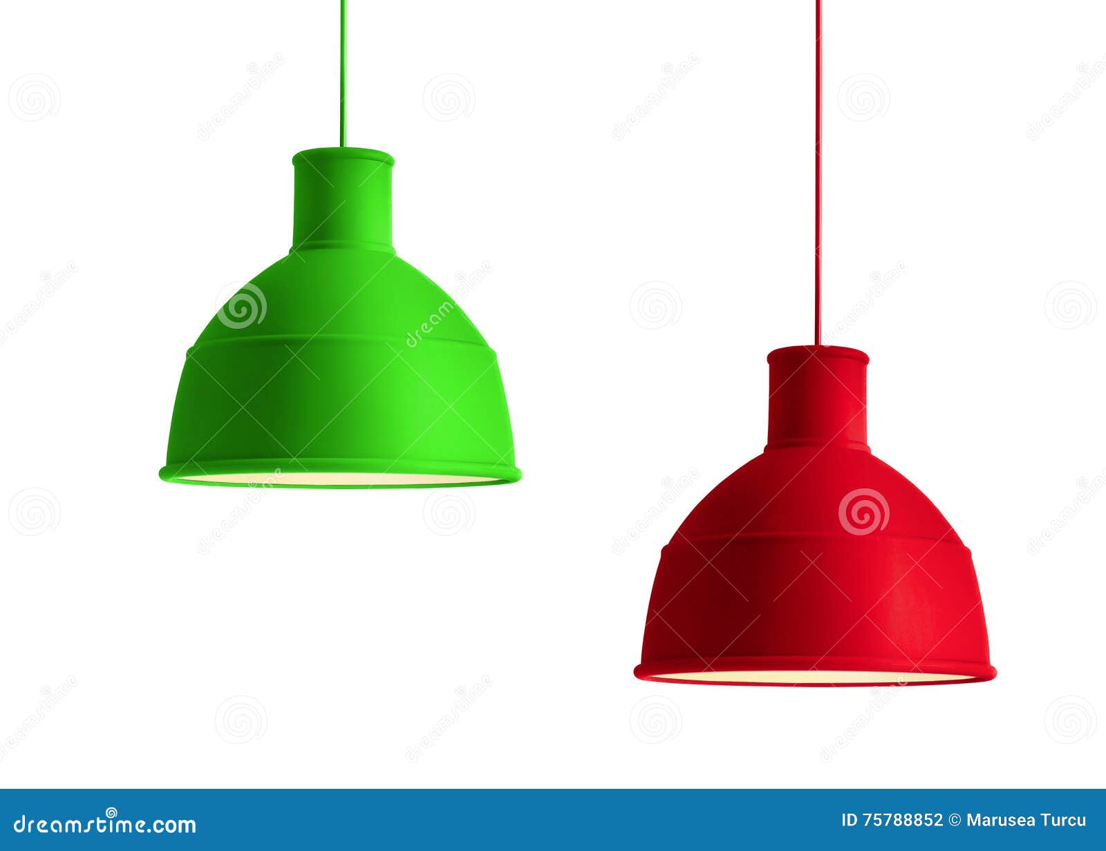 Red and Green lamp stock photo. Image of line, background - 75788852
