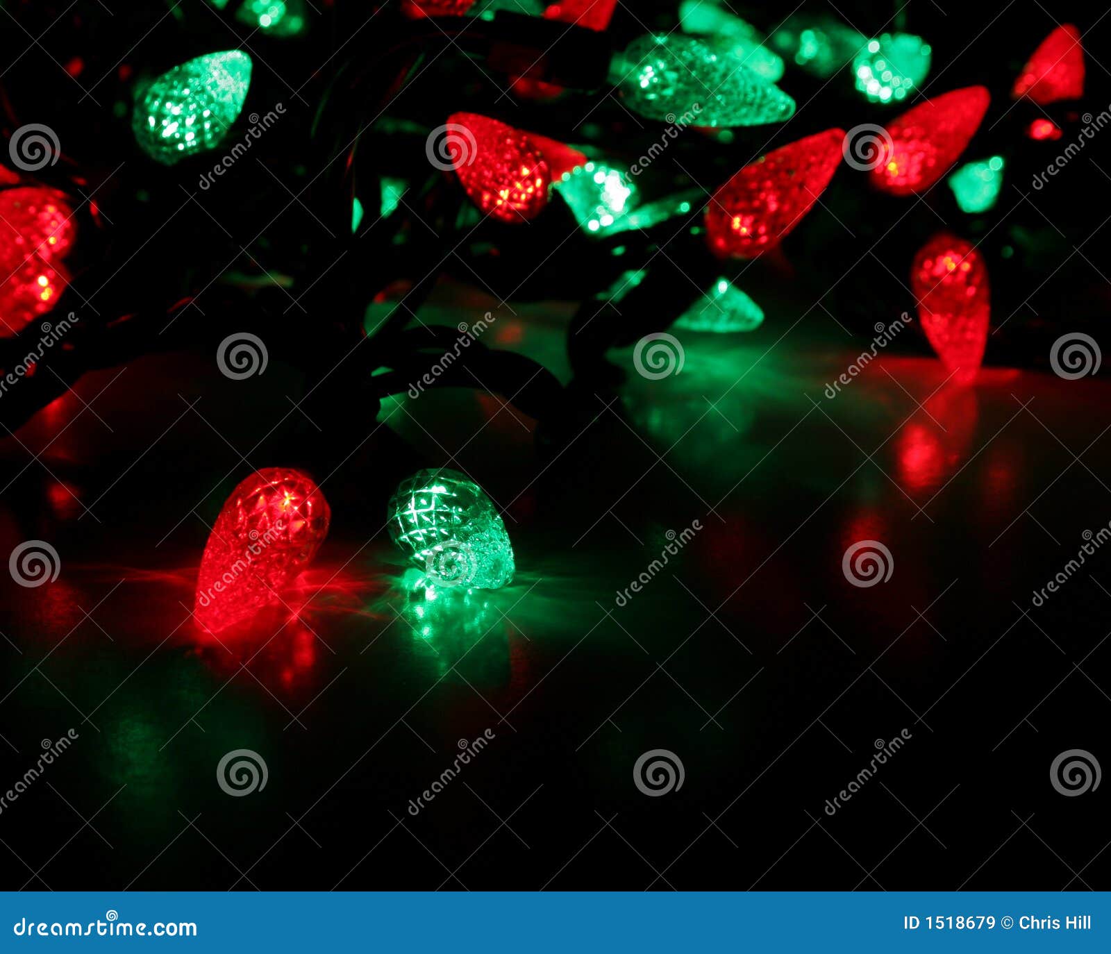 Red and Green Lights stock image. Image of background - 1518679
