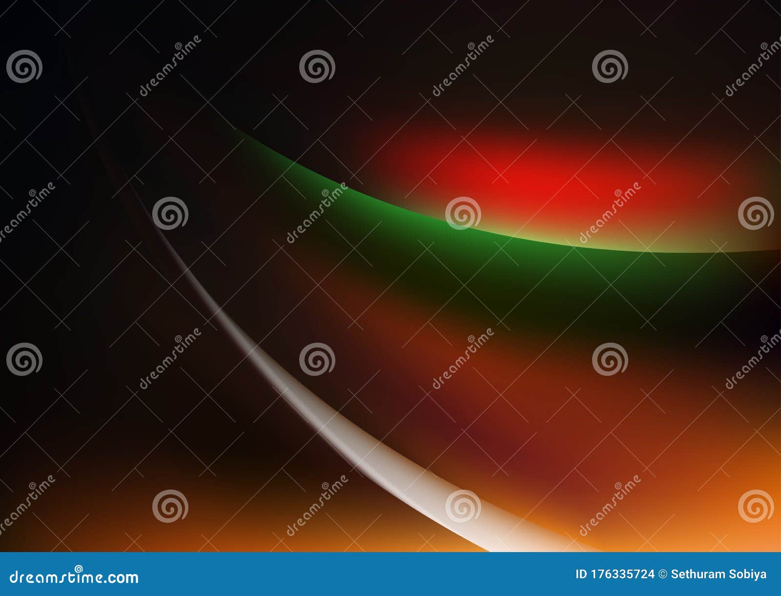 Red Green Modern Background Vector Illustration Design Stock Vector ...
