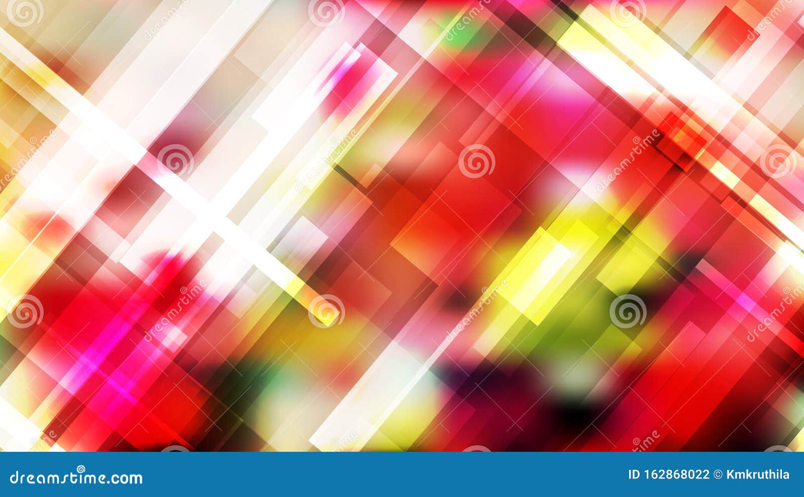 Red and Green Modern Geometric Shapes Background Stock Vector ...