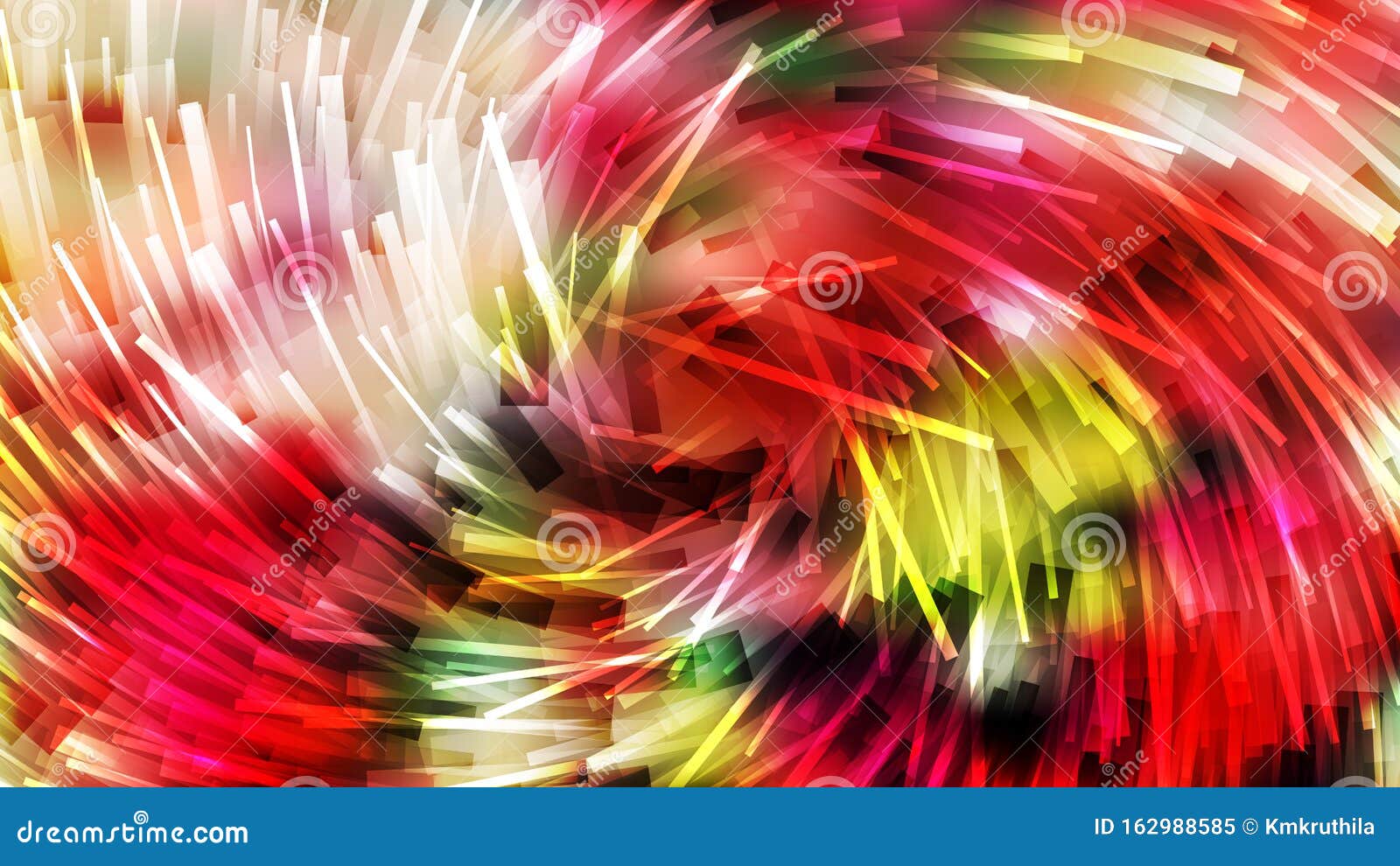 Red and Green Random Twirl Striped Lines Background Vector Graphic ...