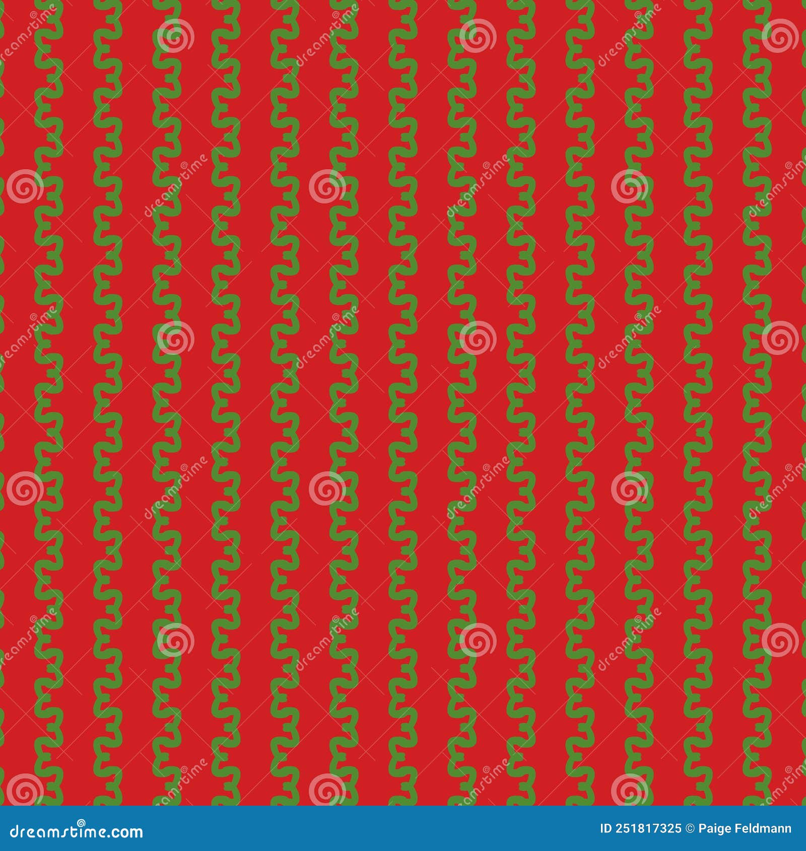 Red and Green Abstract Pattern Wallpaper Stock Illustration ...