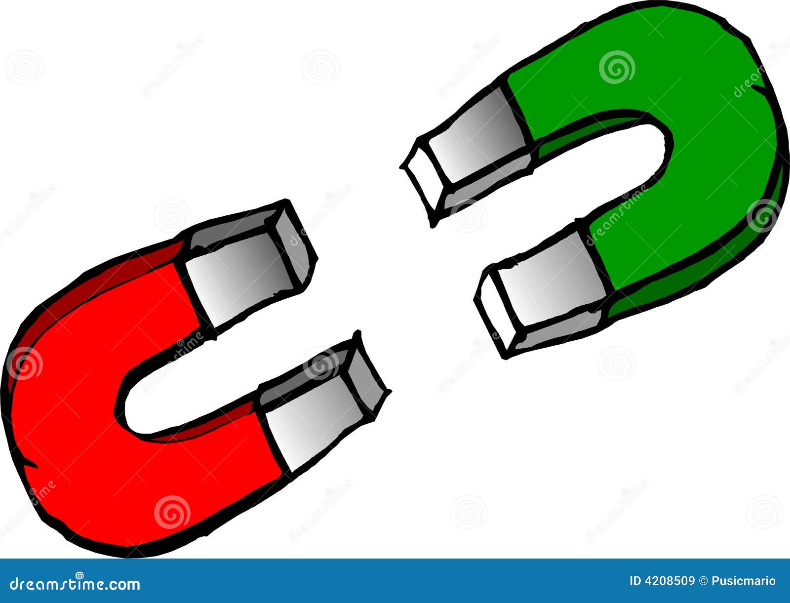 Red and green shoe magnets stock illustration. Illustration of magnet ...