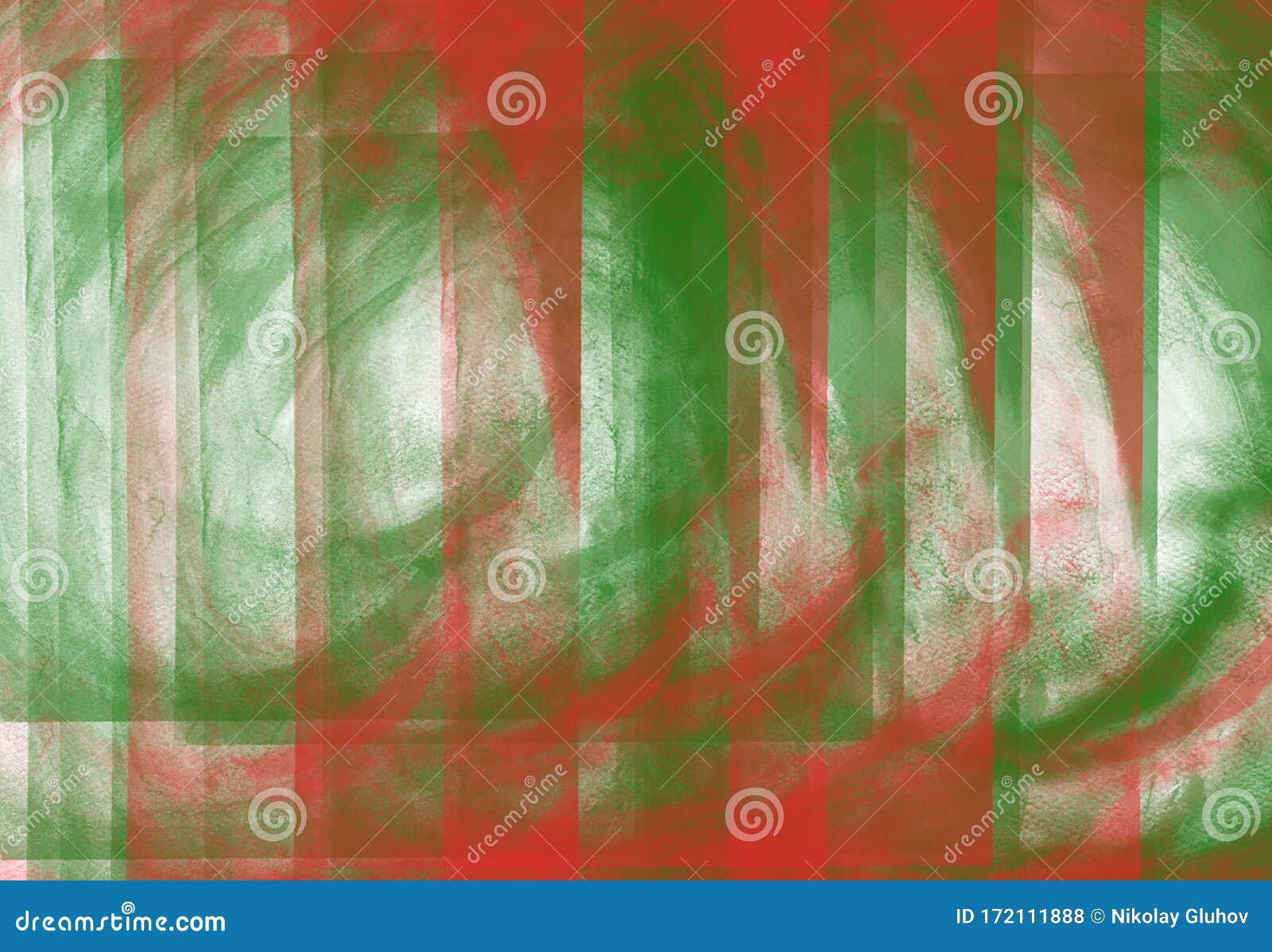 Red-green Silver Abstract Background. Vertical Parallel Lines Stock ...