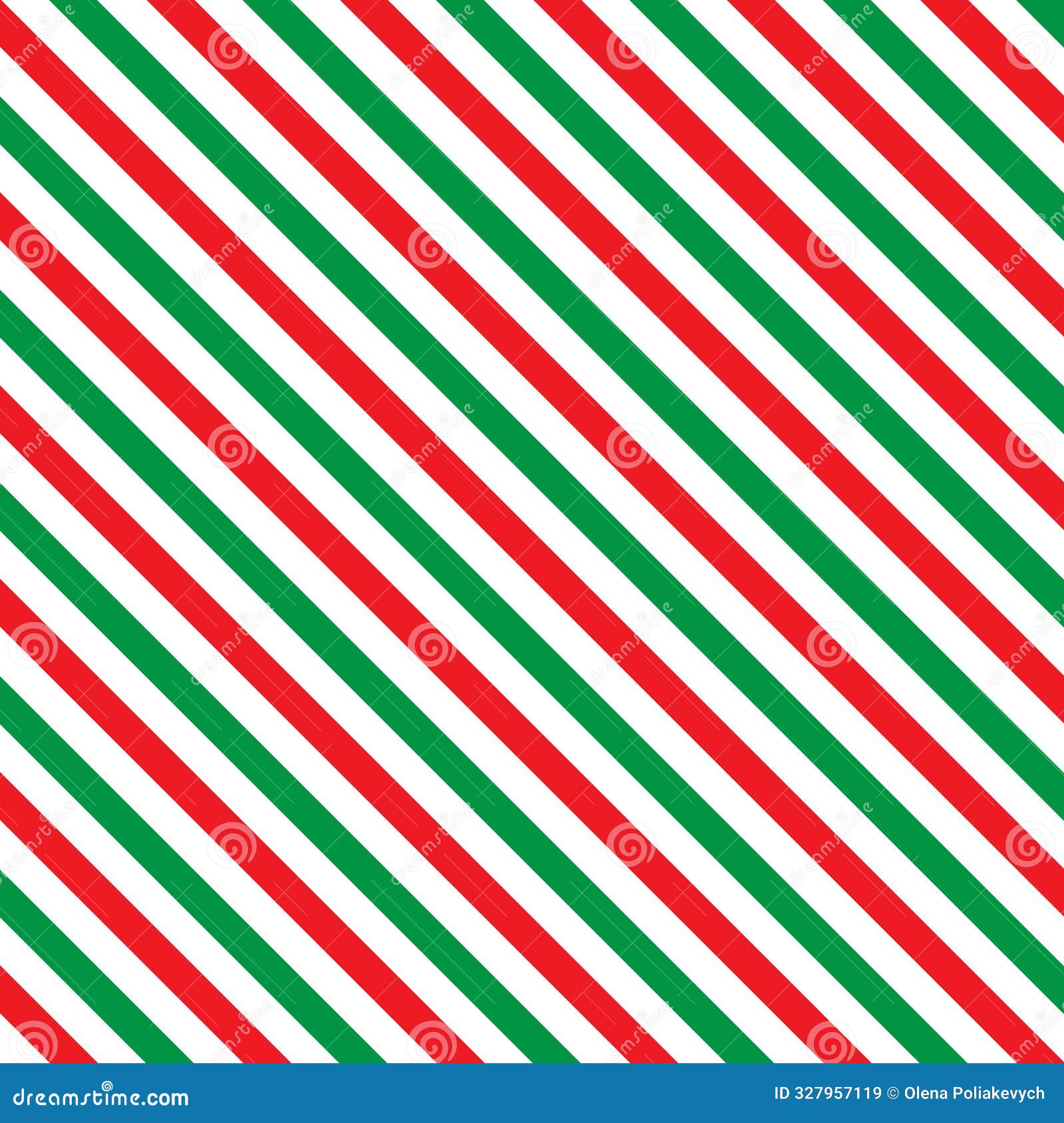 Red Green Striped Pattern. Geometric Vector Design. Modern Diagonal ...