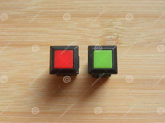 Red and green switch stock image. Image of equipment - 173461425