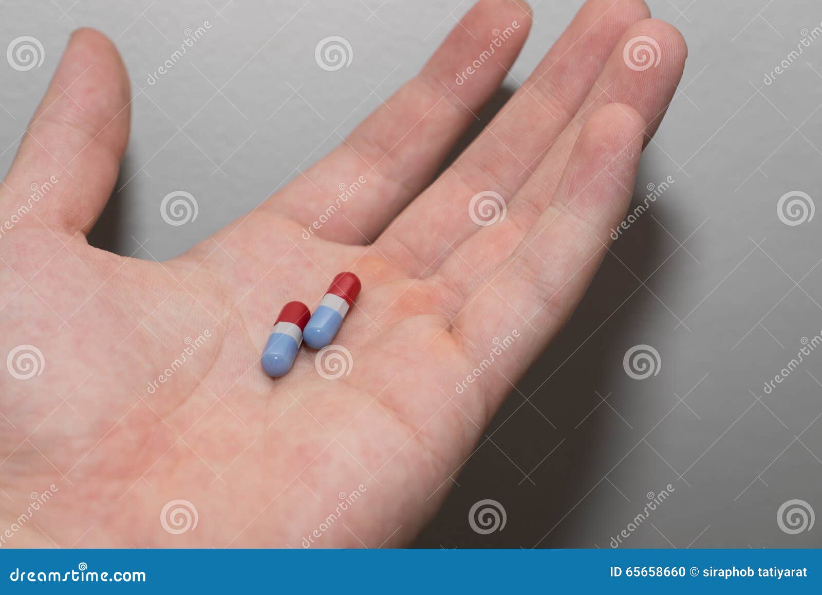 Red grey Blue pills stock photo. Image of capsule, care - 65658660