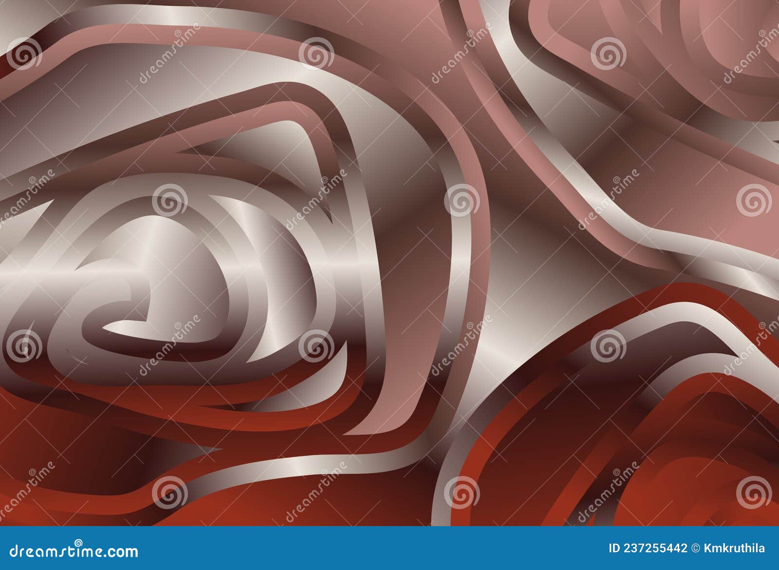 Red and Grey Gradient Wavy Ripple Lines Background Vector Image ...