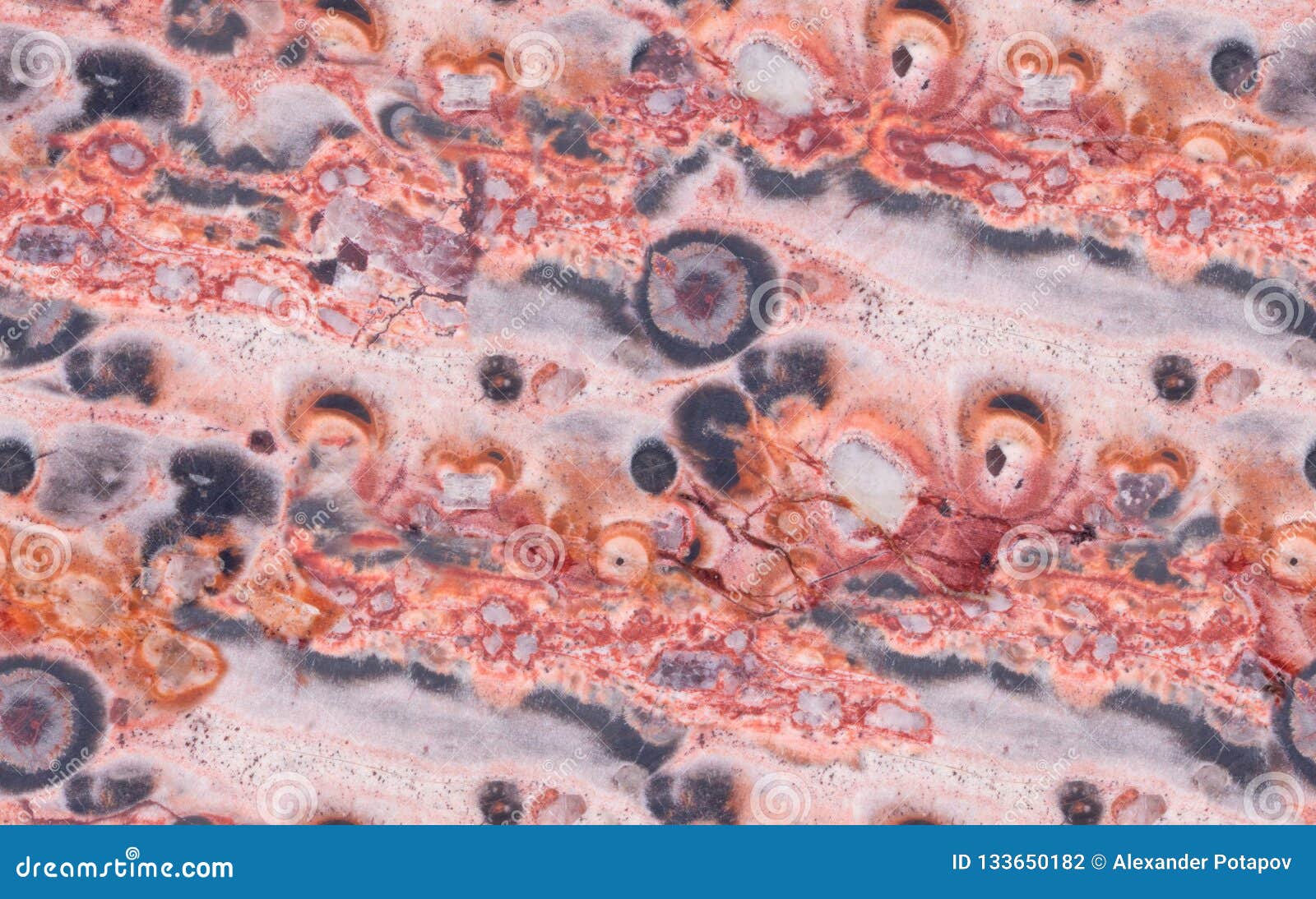 Red and Grey Rhyolite Seamless Structure Stock Photo - Image of mottled ...