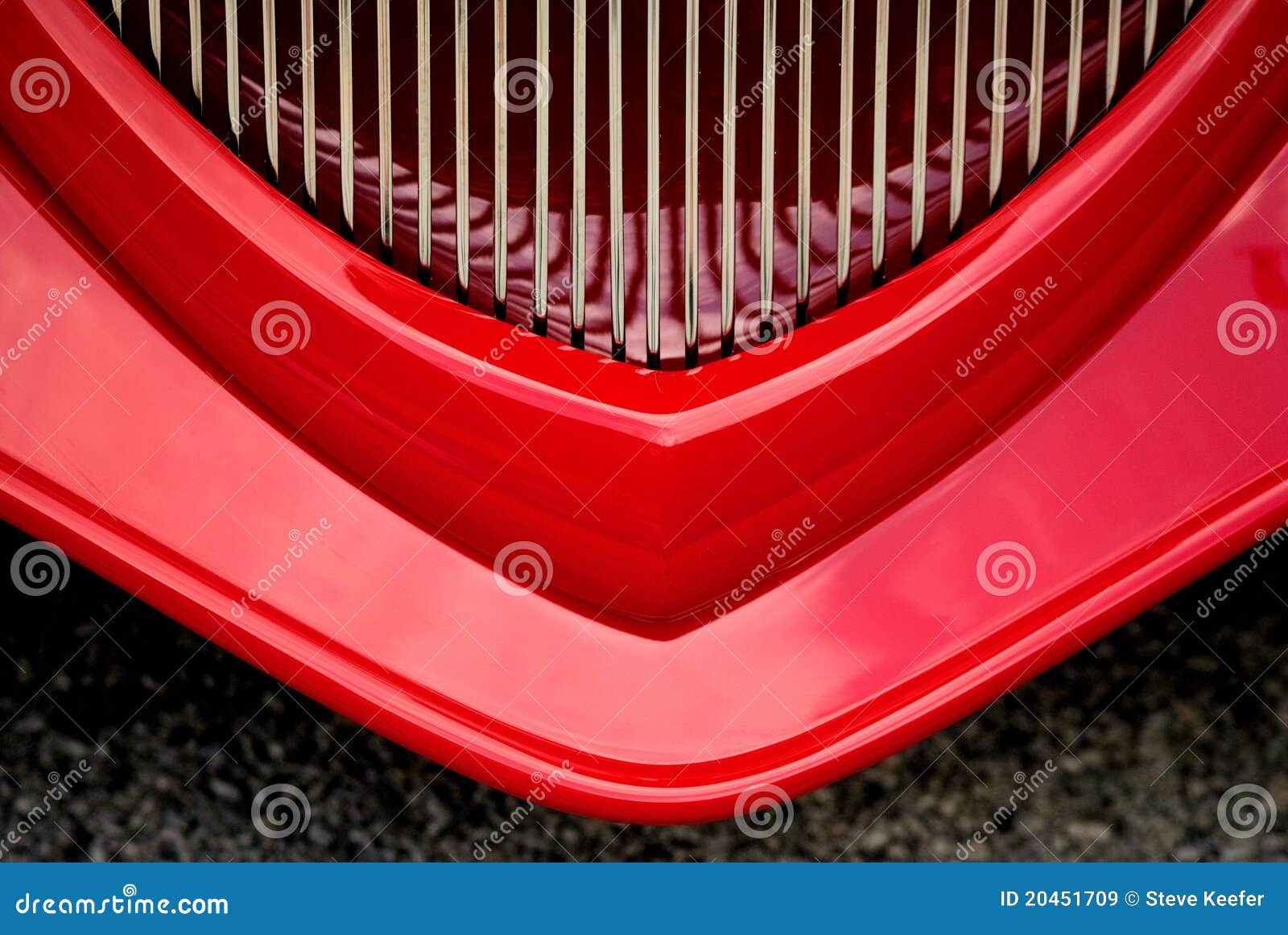 Red grill classic car stock image. Image of lines, round - 20451709