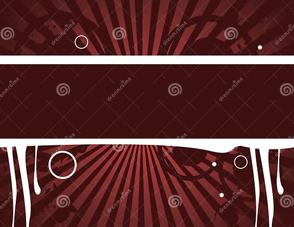 Red grunge banner stock illustration. Illustration of circle - 5679297