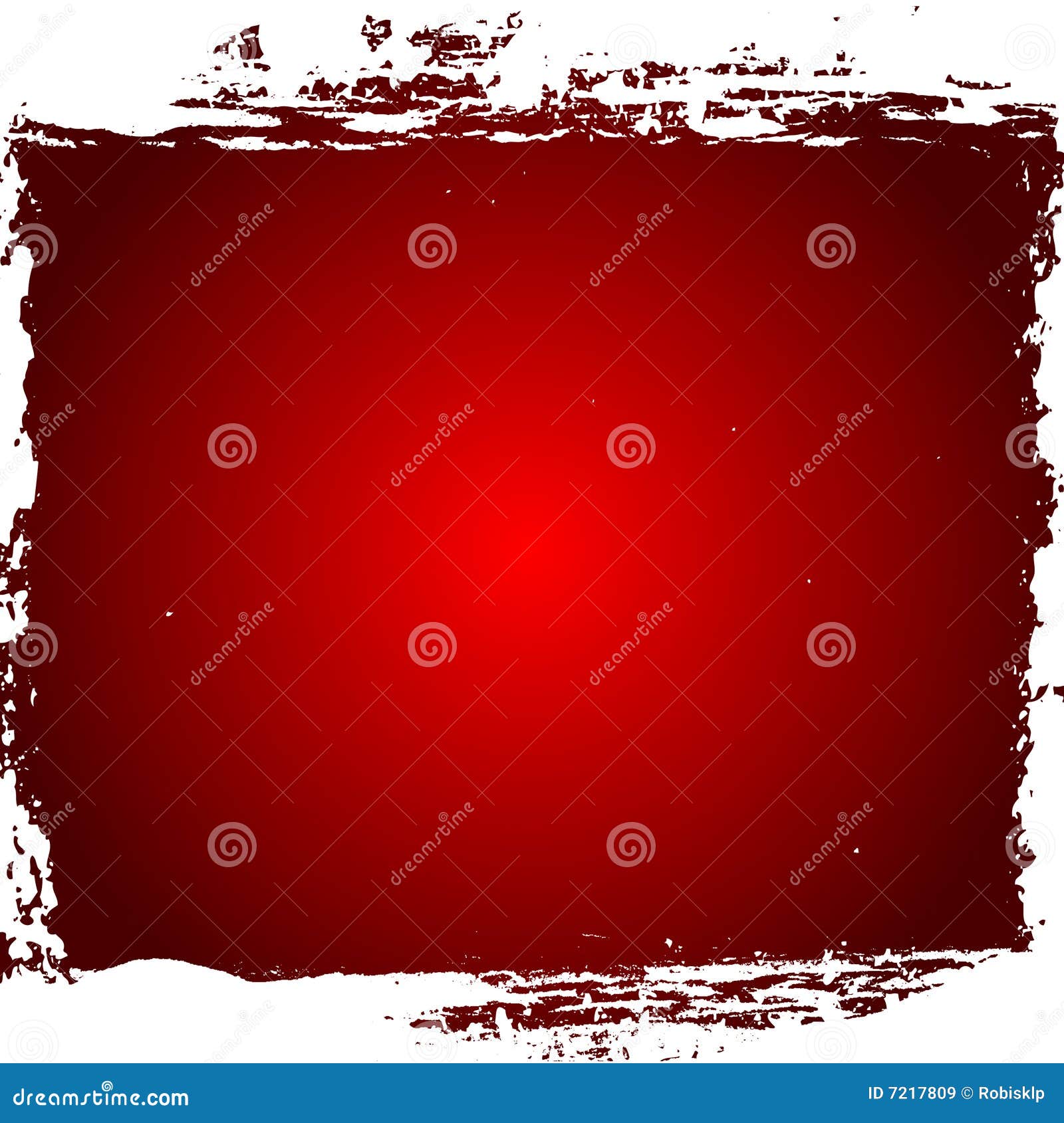 Red grunge border stock vector. Illustration of grunge - 7217809