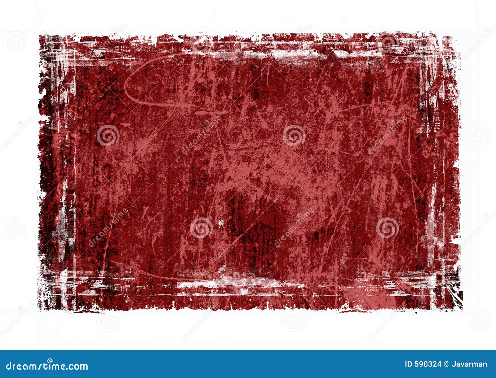 Red grunge frame stock illustration. Illustration of aged - 590324