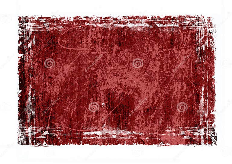 Red grunge frame stock illustration. Illustration of aged - 590324
