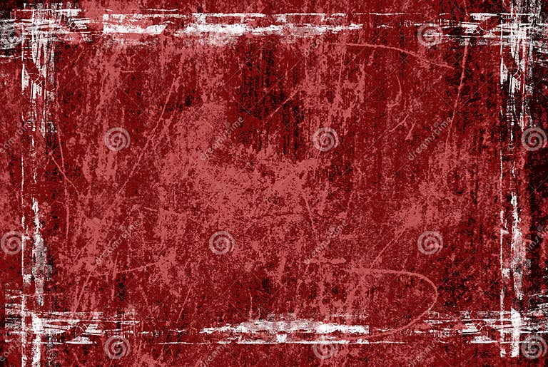 Red grunge frame stock illustration. Illustration of border - 604222