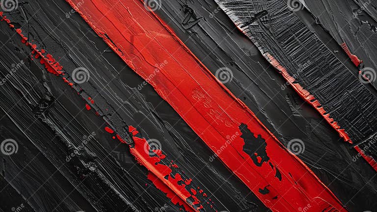 Red Grunge Pattern Wallpaper with Black Lines, 3D Motion Effect ...