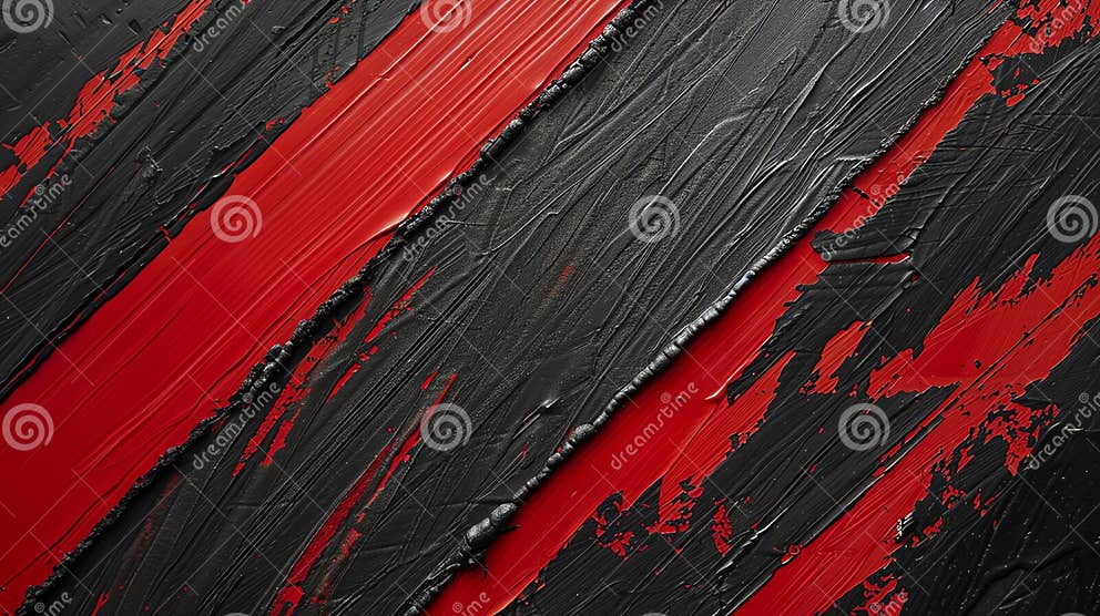 Red Grunge Pattern Wallpaper with Black Lines, 3D Motion Effect ...