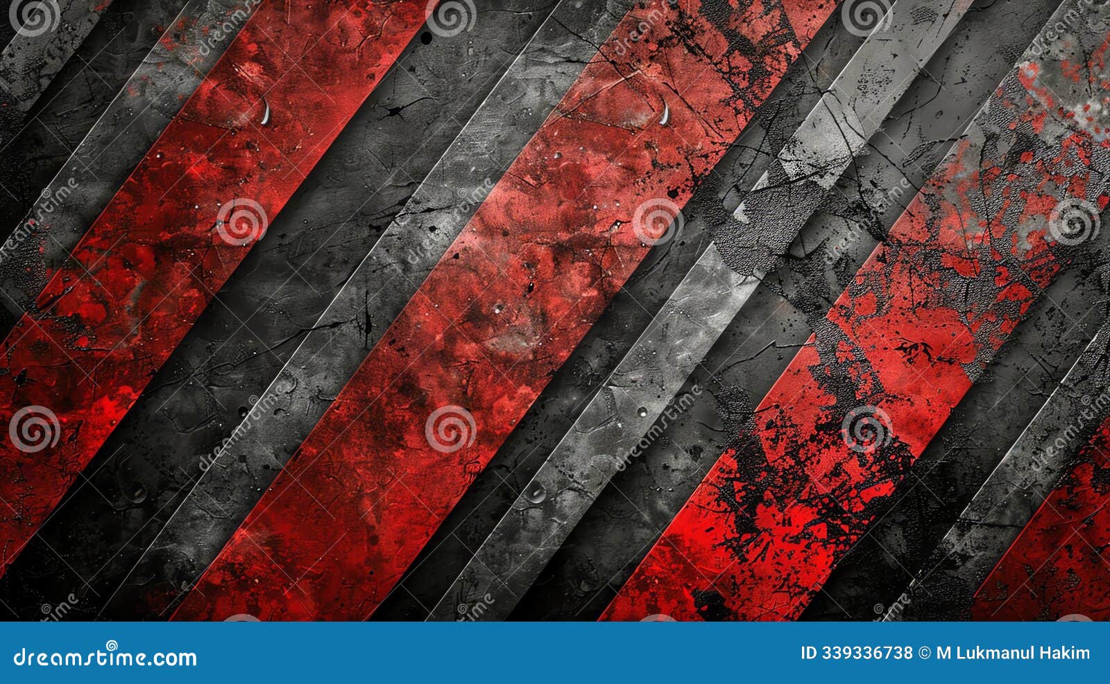Red Grunge Pattern Wallpaper with Black Lines, 3D Motion Effect ...