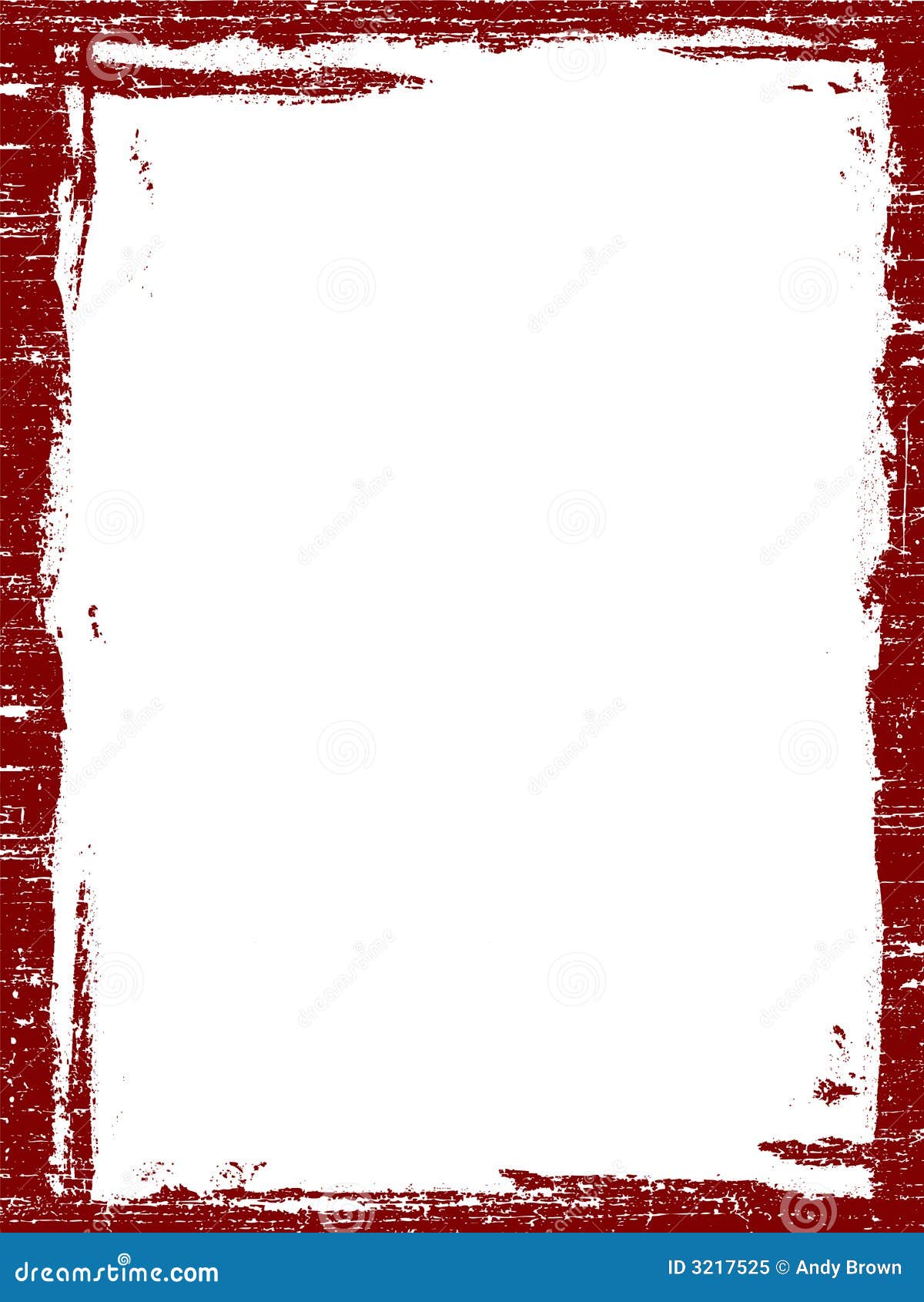 Red Grunged border stock vector. Illustration of spot - 3217525