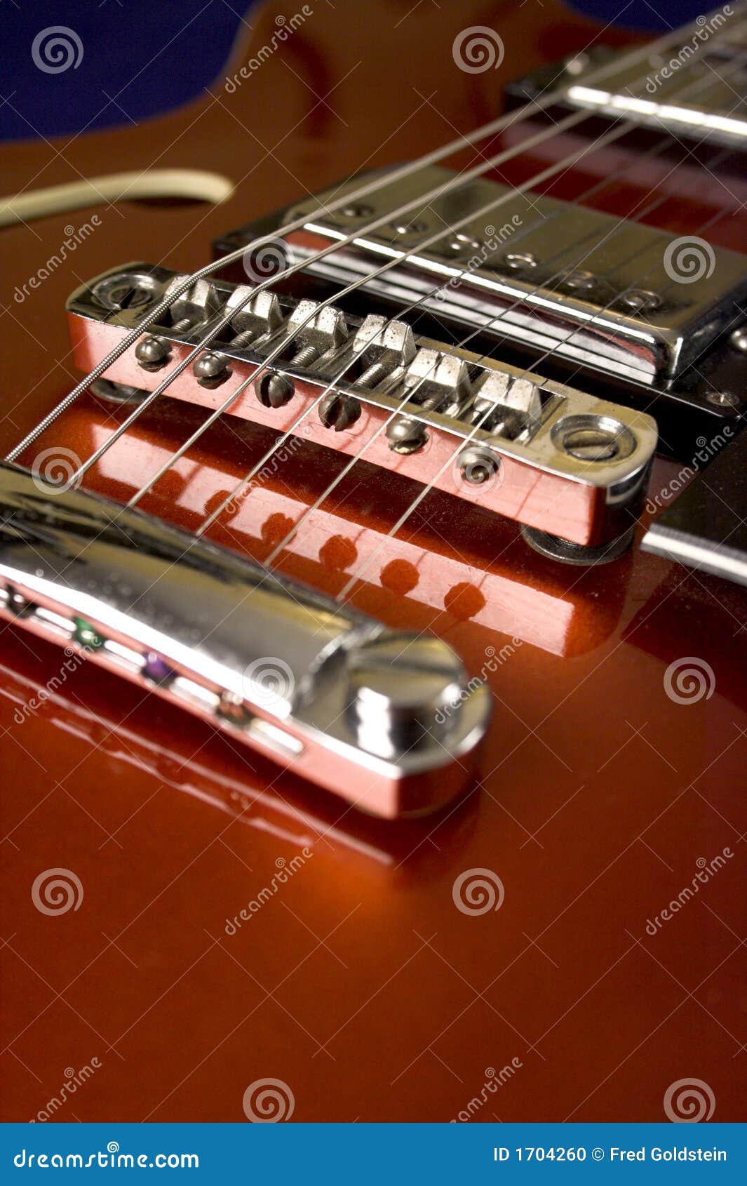 Red guitar stock photo. Image of hobby, play, audio, jazz - 1704260