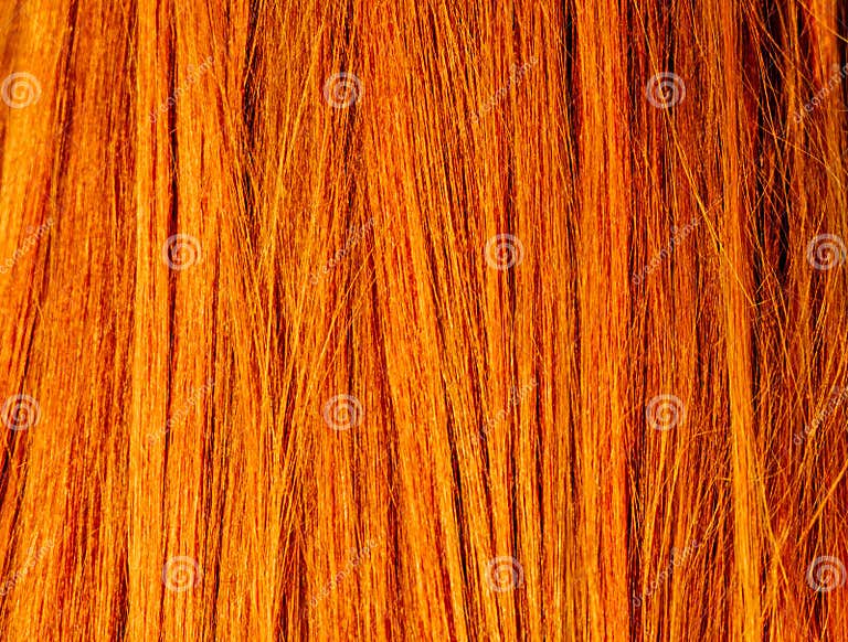 Red Hair Texture Macro stock image. Image of haircut - 62627383