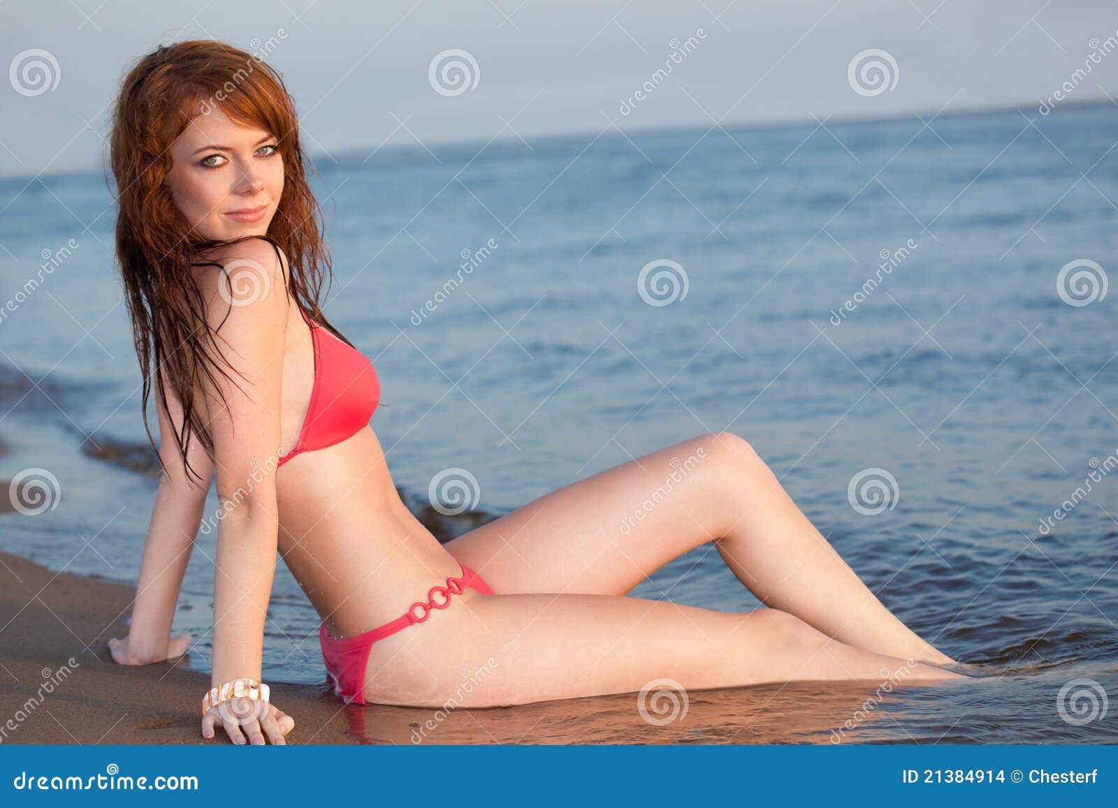 Red Haired Woman Wearing Bikini Stock Photo - Image of hair, healthy ... Red Haired Woman Wearing Bikini Stock Photo - Image of hair, healthy ...