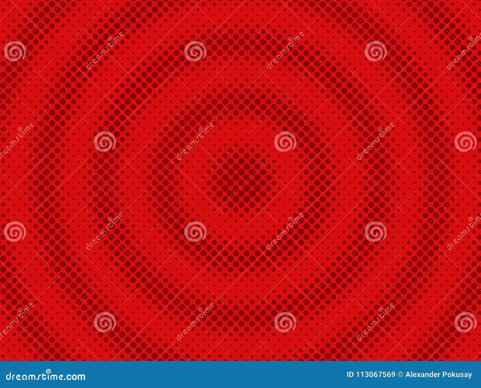 Red Halftone Background Vector Illustration Stock Vector - Illustration ...