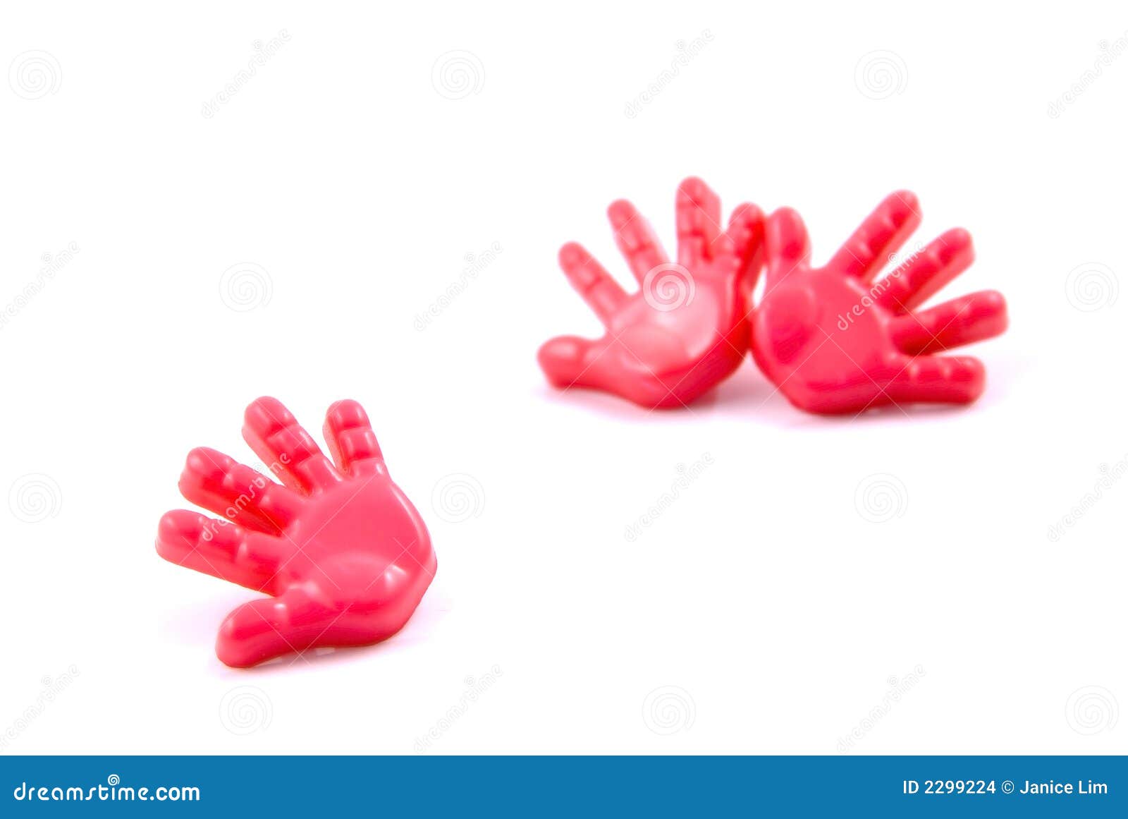 Red Hand Buttons stock photo. Image of bunch, wave, multiple - 2299224