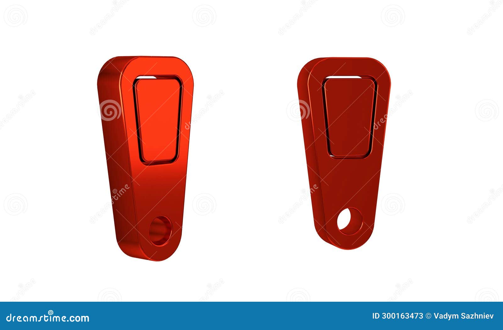 Red Hand Mirror Icon Isolated on Transparent Background. Stock ...