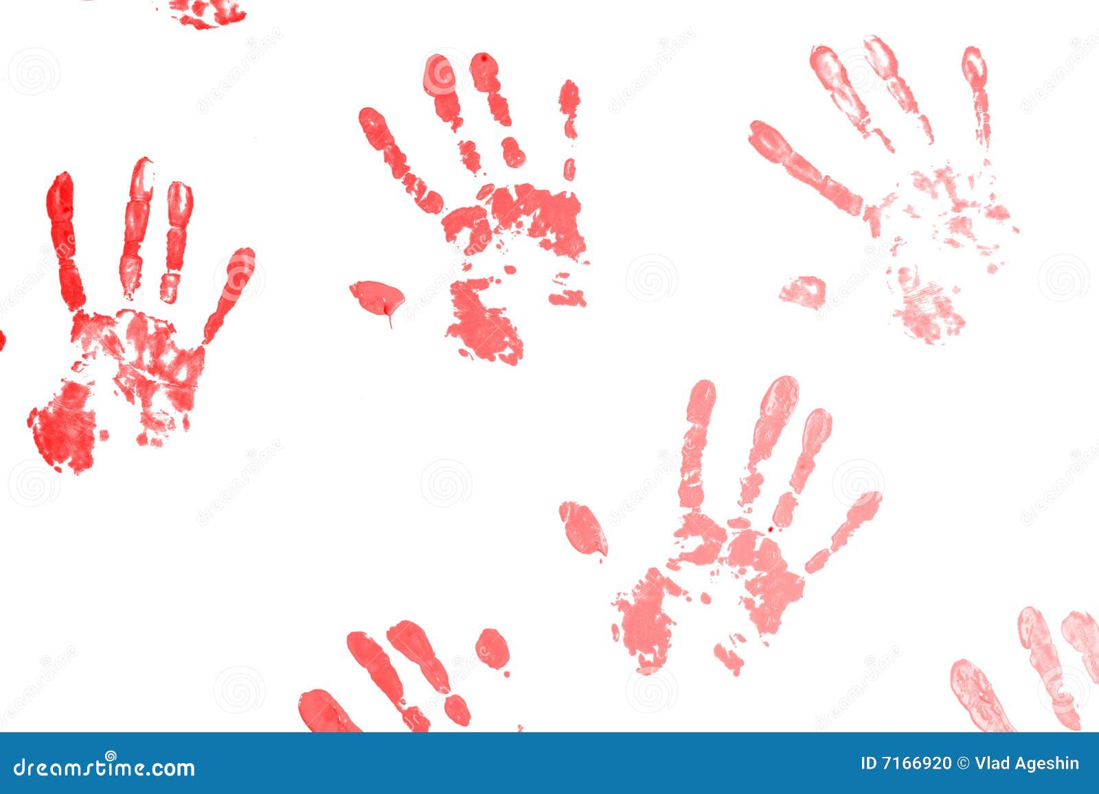 Red hand prints stock photo. Image of pattern, hand, abstract - 7166920