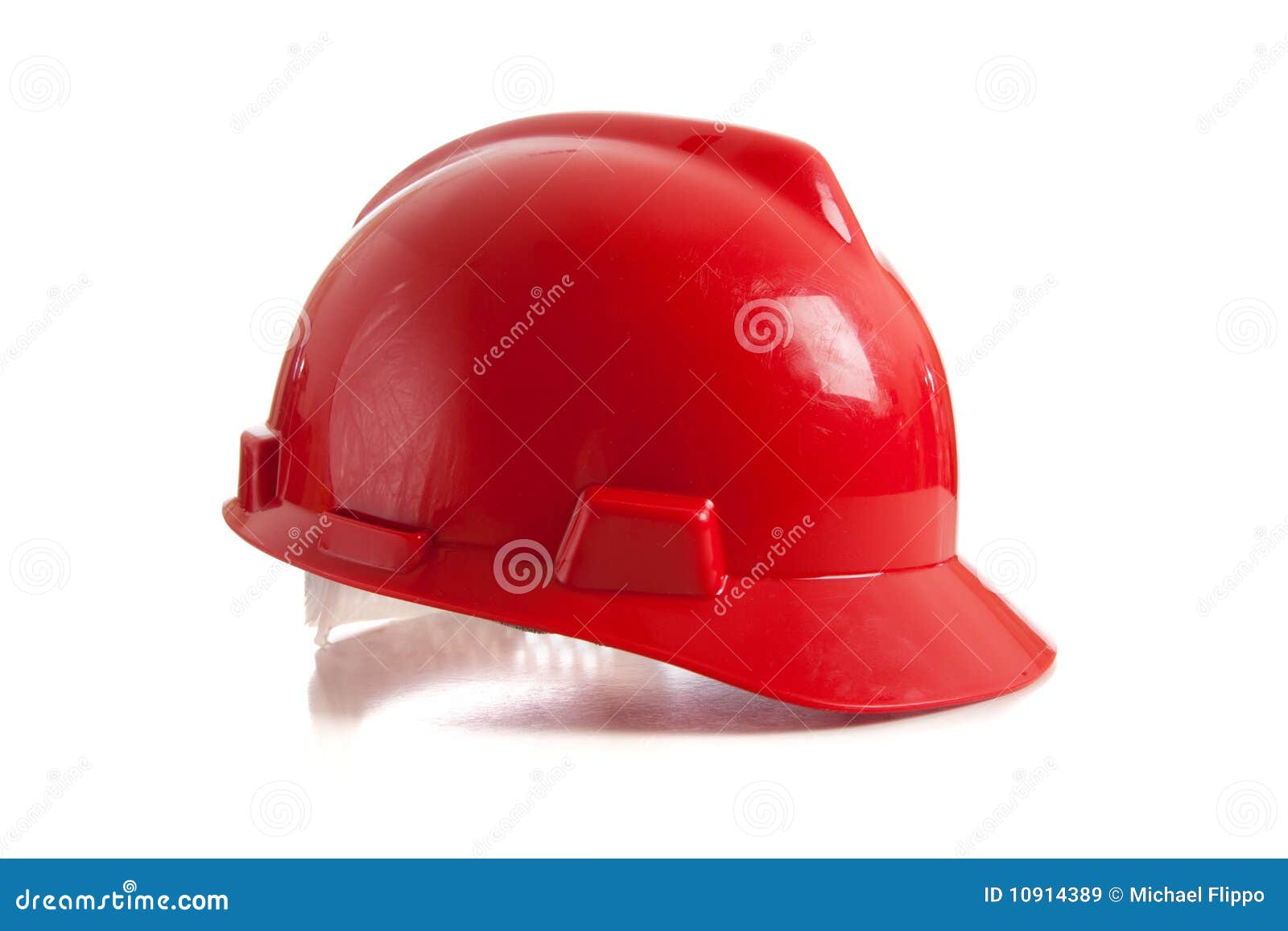 Red hard hat clipart