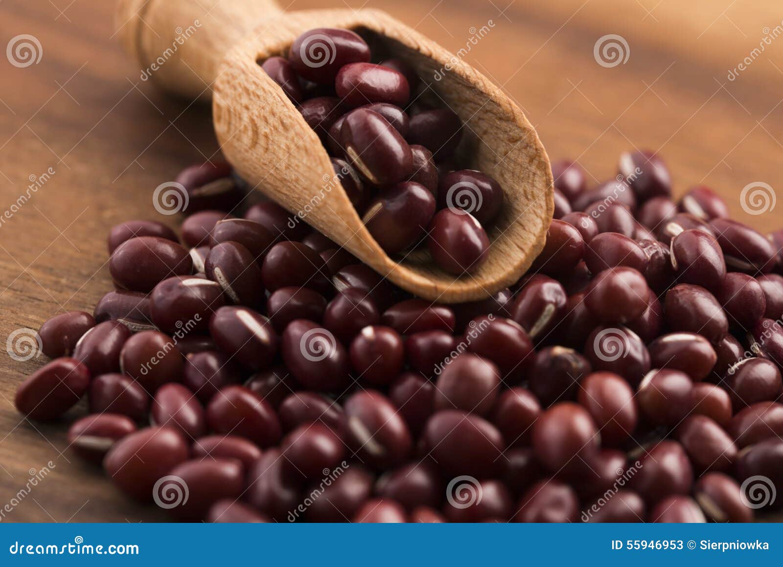 Red haricot beans (Adzuki) stock image. Image of soybean - 55946953