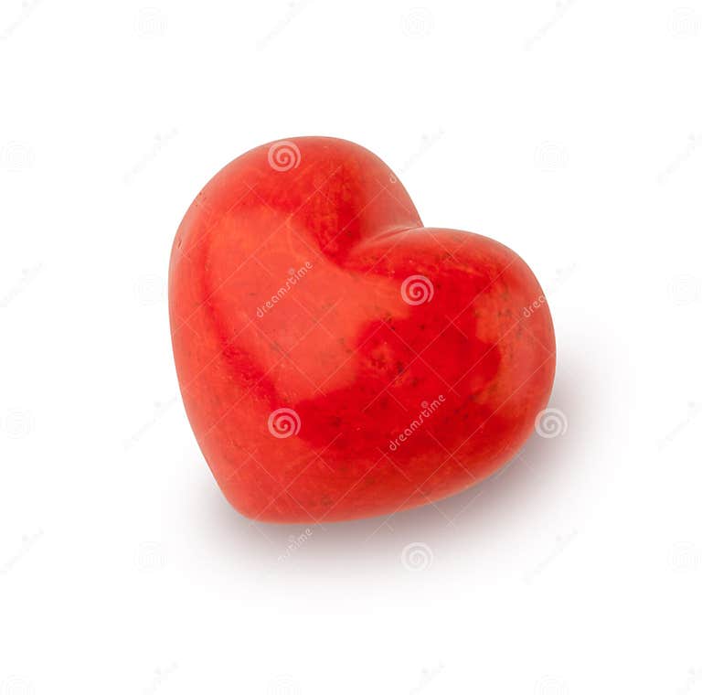 Red hart stock photo. Image of romance, wooden, space - 74235594