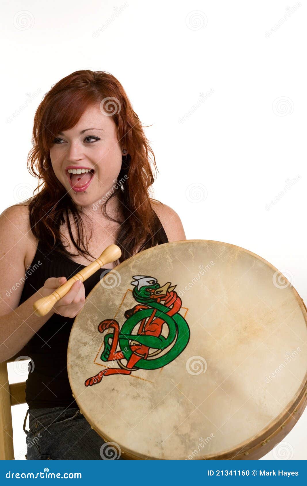 Red headed girl stock photo. Image of celtic, irish, cute - 21341160