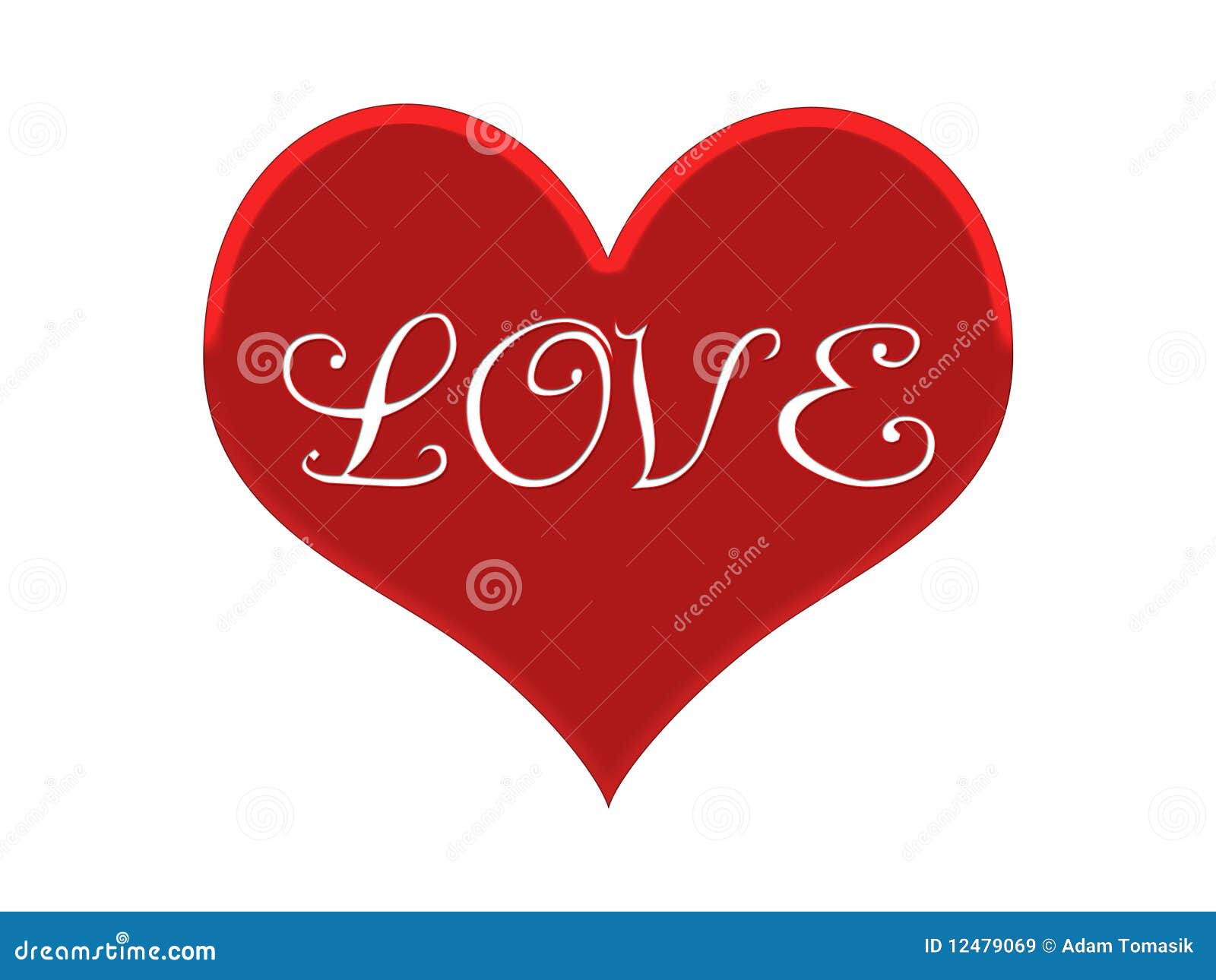 Red Heart stock illustration. Illustration of sign, sweet - 12479069