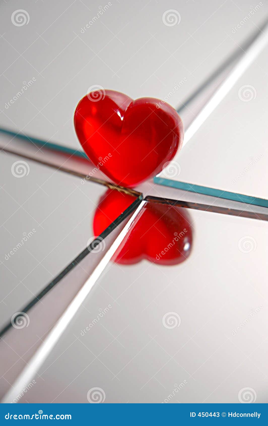Red heart stock image. Image of reflect, vertical, couple - 450443