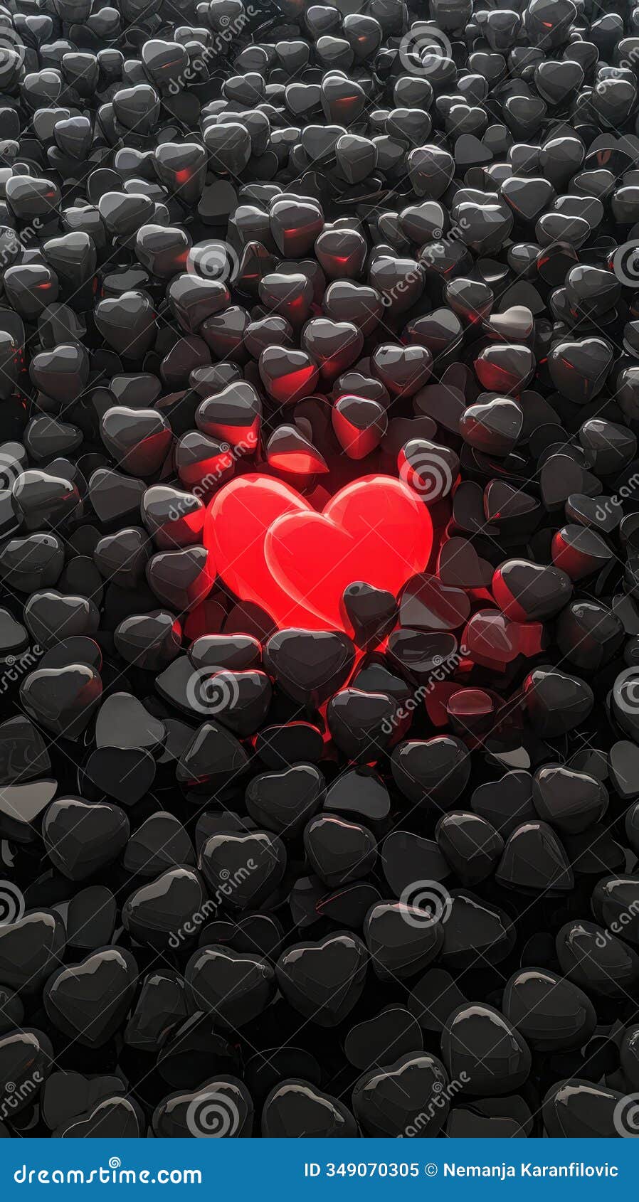 Cluster Of Pebbles Glistening In The Moonlight Podium, Empty Showcase ...