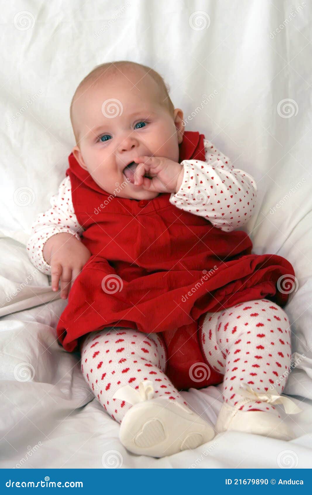 Red heart baby stock photo. Image of expression, face - 21679890