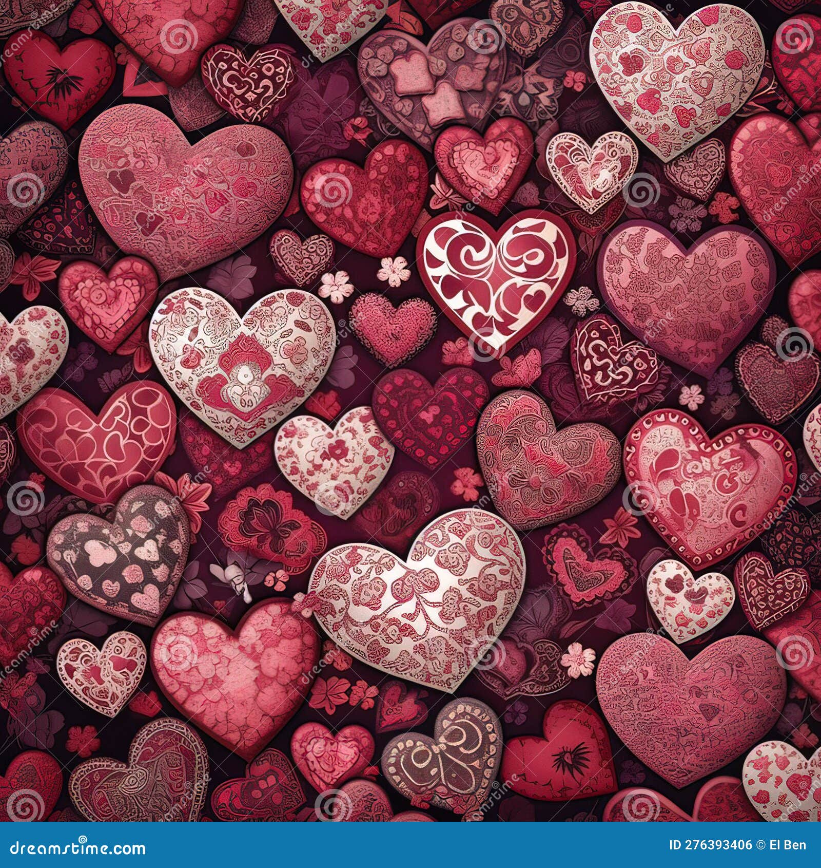 Red Heart Background stock illustration. Illustration of fashion ...