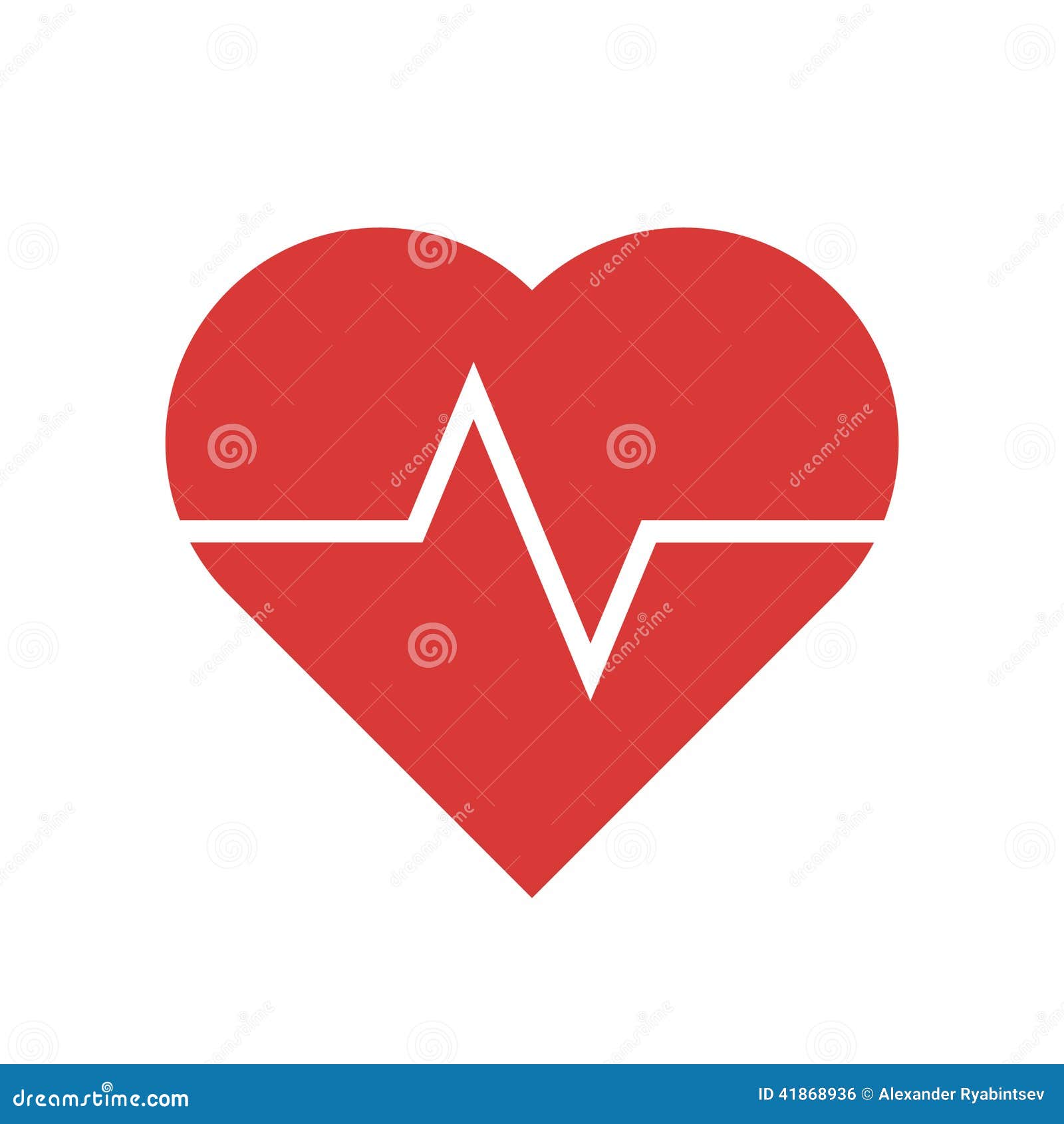 Heart Beats Vector Illustration | CartoonDealer.com #19728248