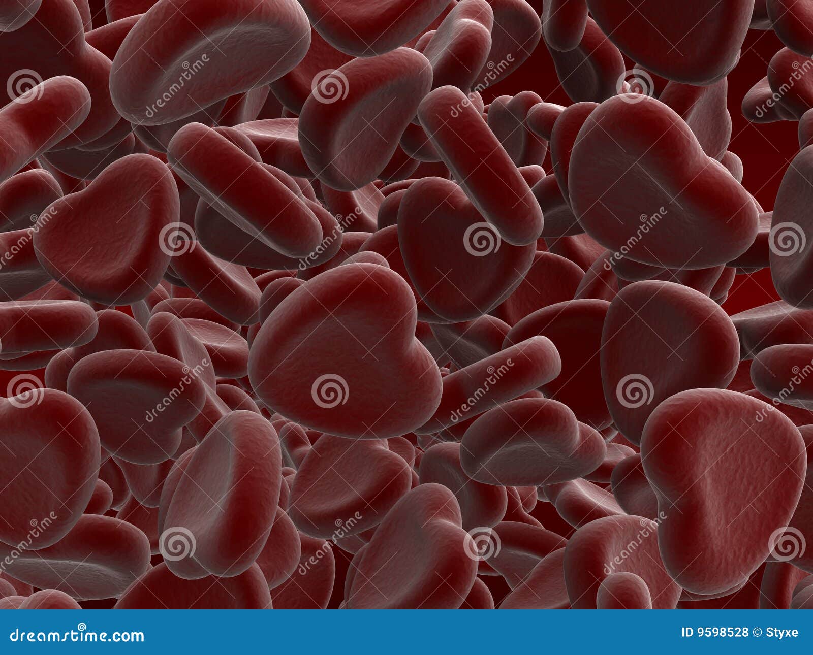 Red Heart Bloodcells Royalty-Free Stock Image | CartoonDealer.com #9598528