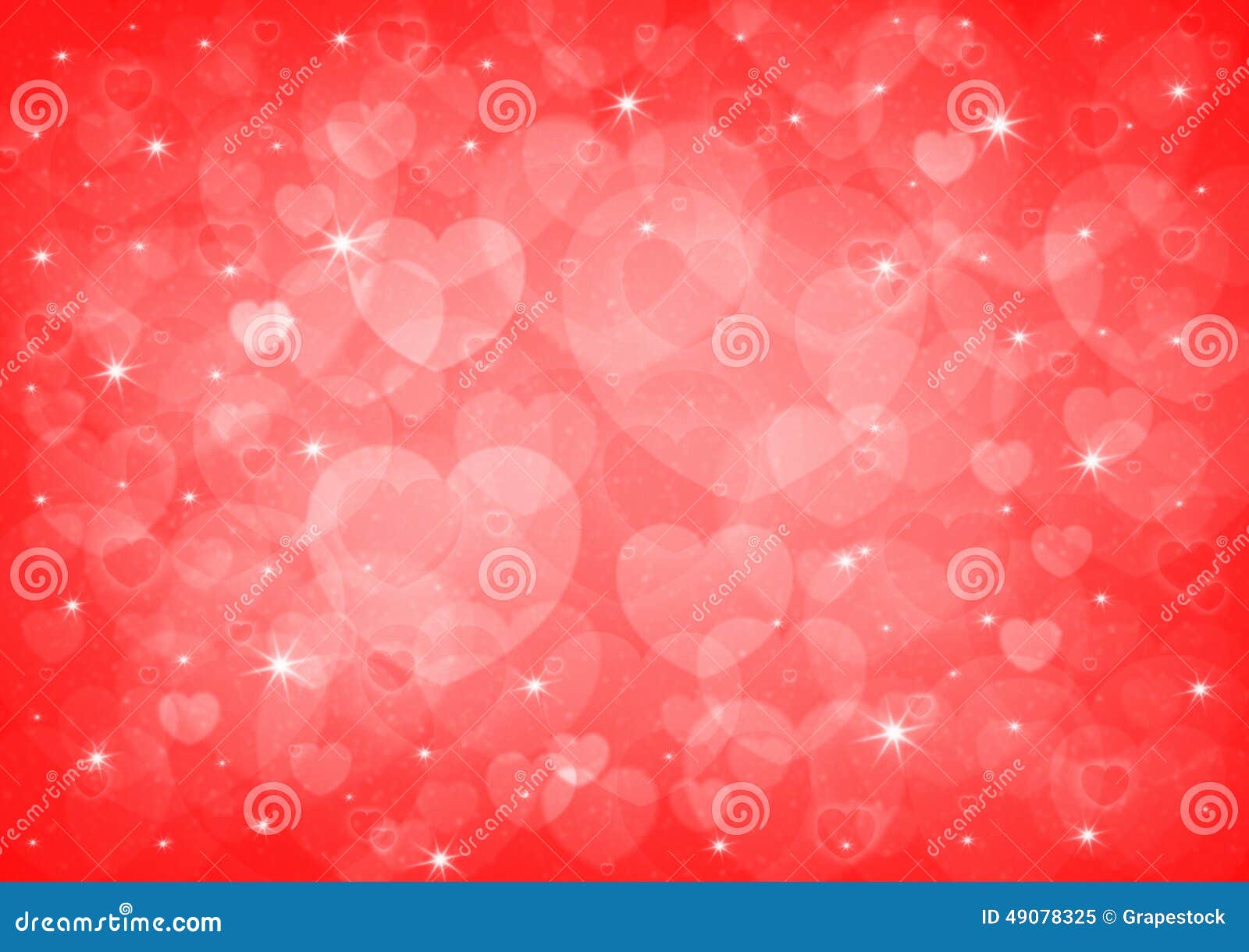Red Heart Bokeh, Love Background Stock Image - Image of marry, design ...