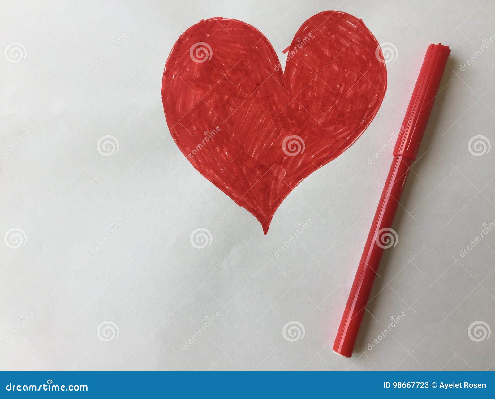 Red heart card stock image. Image of beautiful, card - 98667723