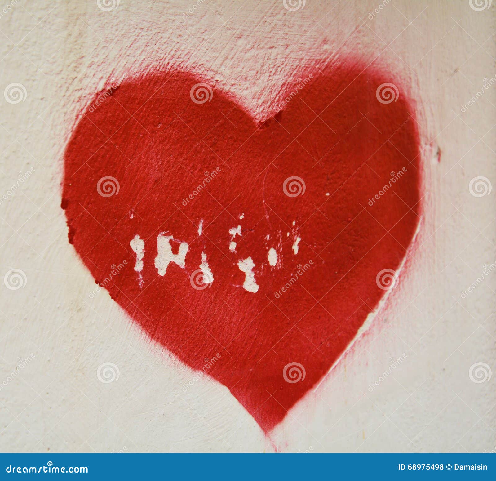 Red Heart Decaying Wall Stock Photos - Free & Royalty-Free Stock Photos ...