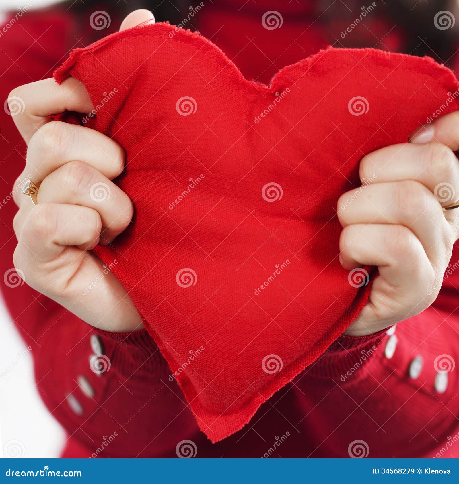 Red heart in hands stock image. Image of hope, admiration - 34568279