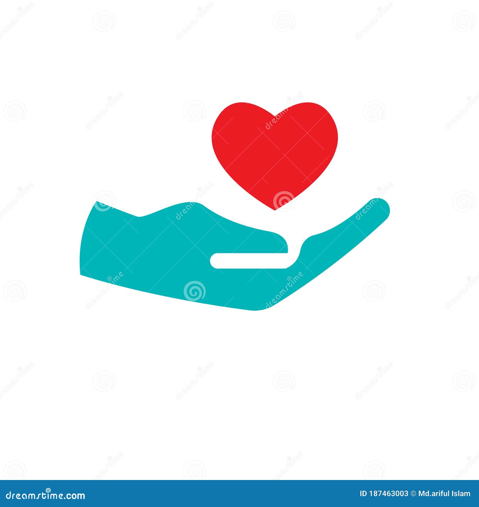 Red Heart Icon Design Very Nice Stock Vector - Illustration of easily ...