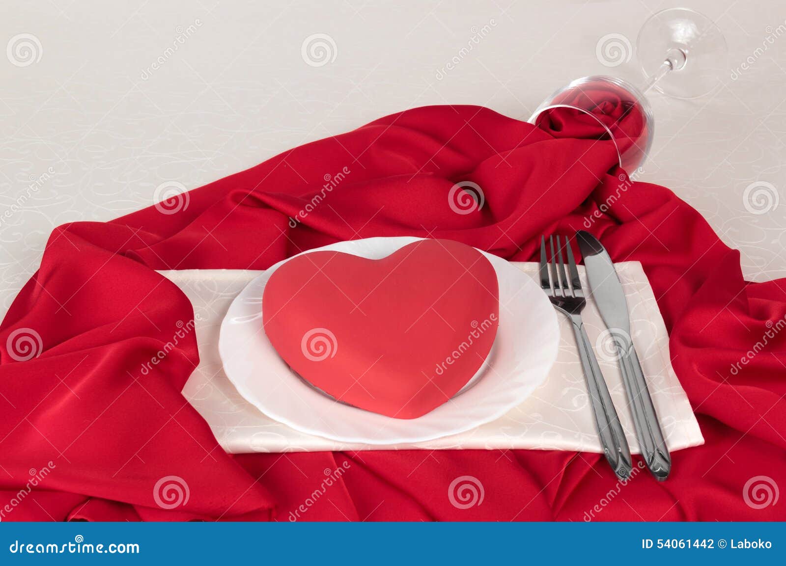 The red heart on plate stock photo. Image of textured - 54061442